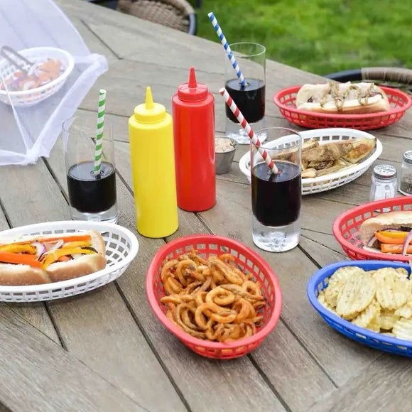Dining | Red White Blue Serving Baskets | Poshmark
